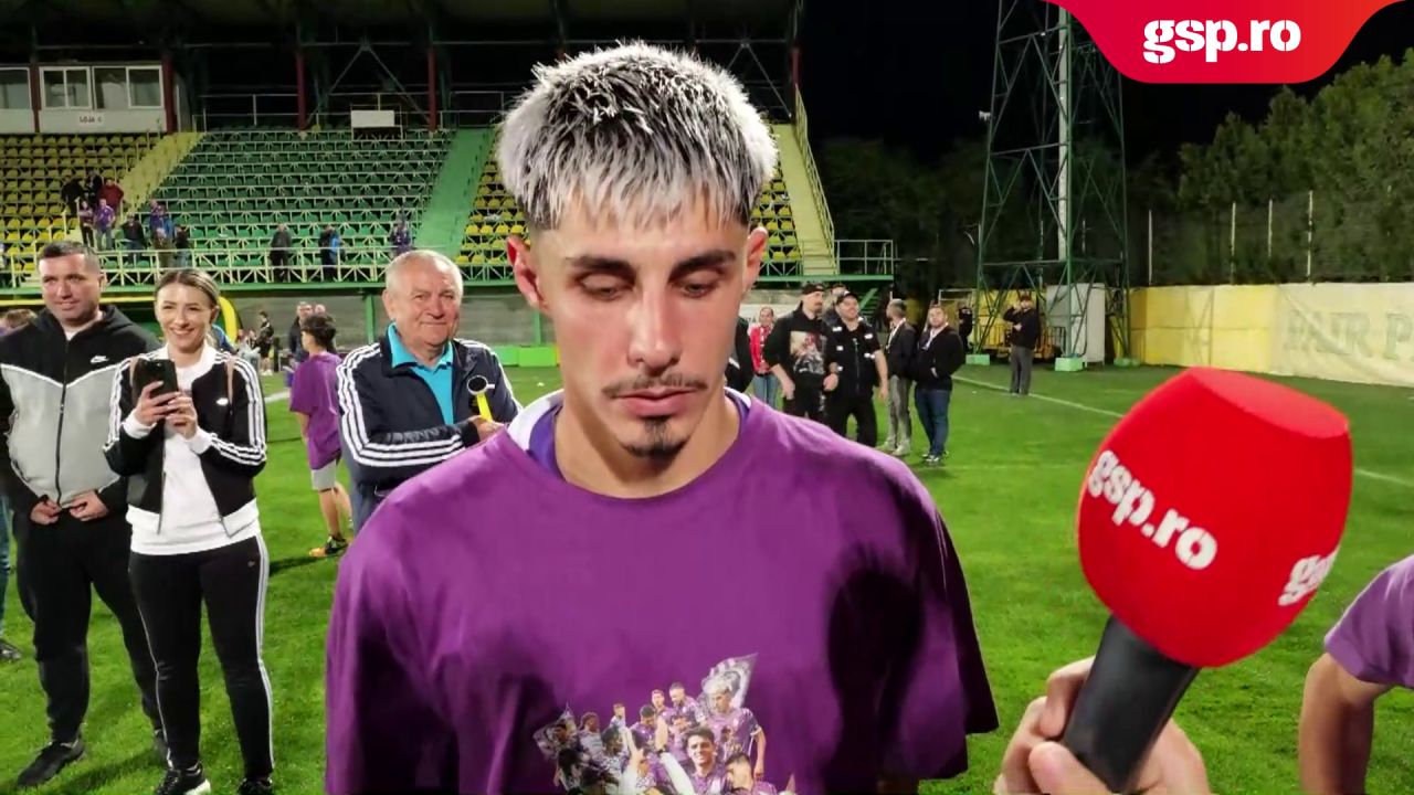 Florin Borța, the defender of FC Argeș, after promotion: “I was waiting ...