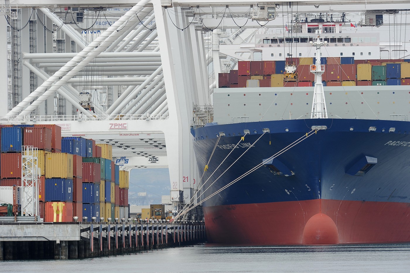 The “surprising view” faced by the largest ports in the US. “This is ...