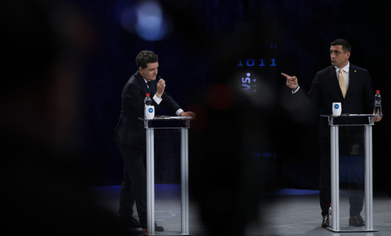 After George Simion was missing from the Digi24 and Antena 3 debates ...