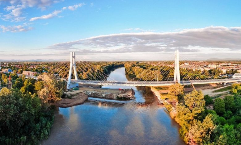 The most spectacular bridge in the northwest of Romania, completed in ...