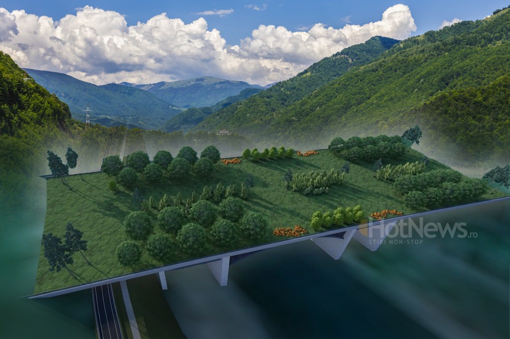 Photo what the machine that will drill the longest tunnel of the Sibiu ...