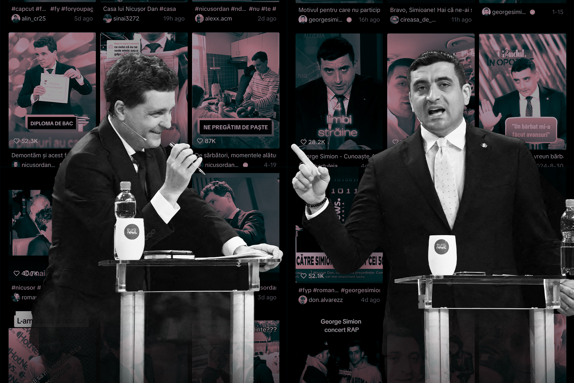 Nicușor Dan and George Simion, for this you are both responsible ...