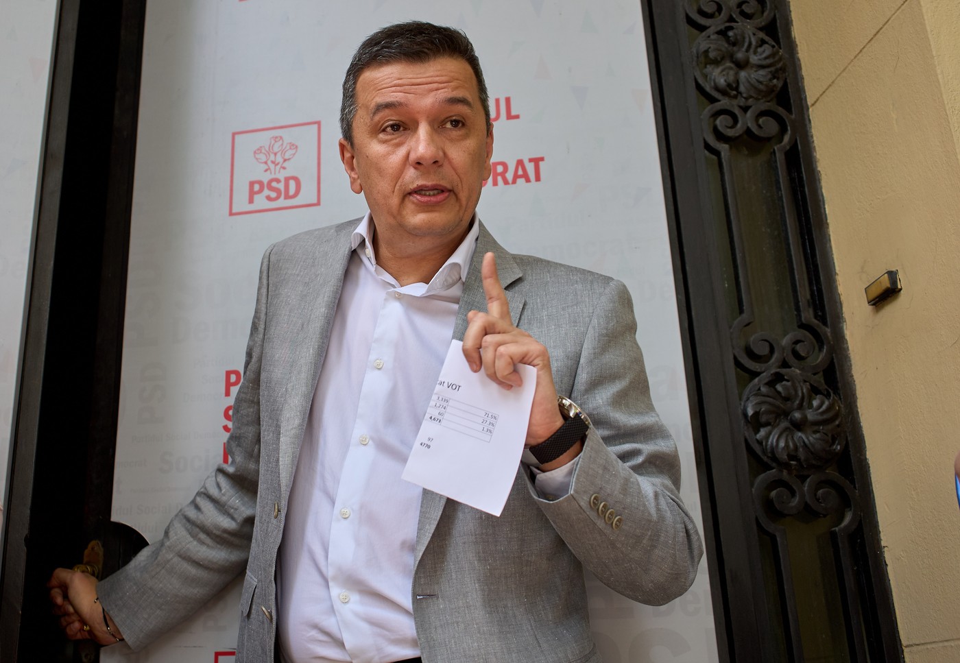 Sorin Grindeanu says he took into account the exit from the government ...