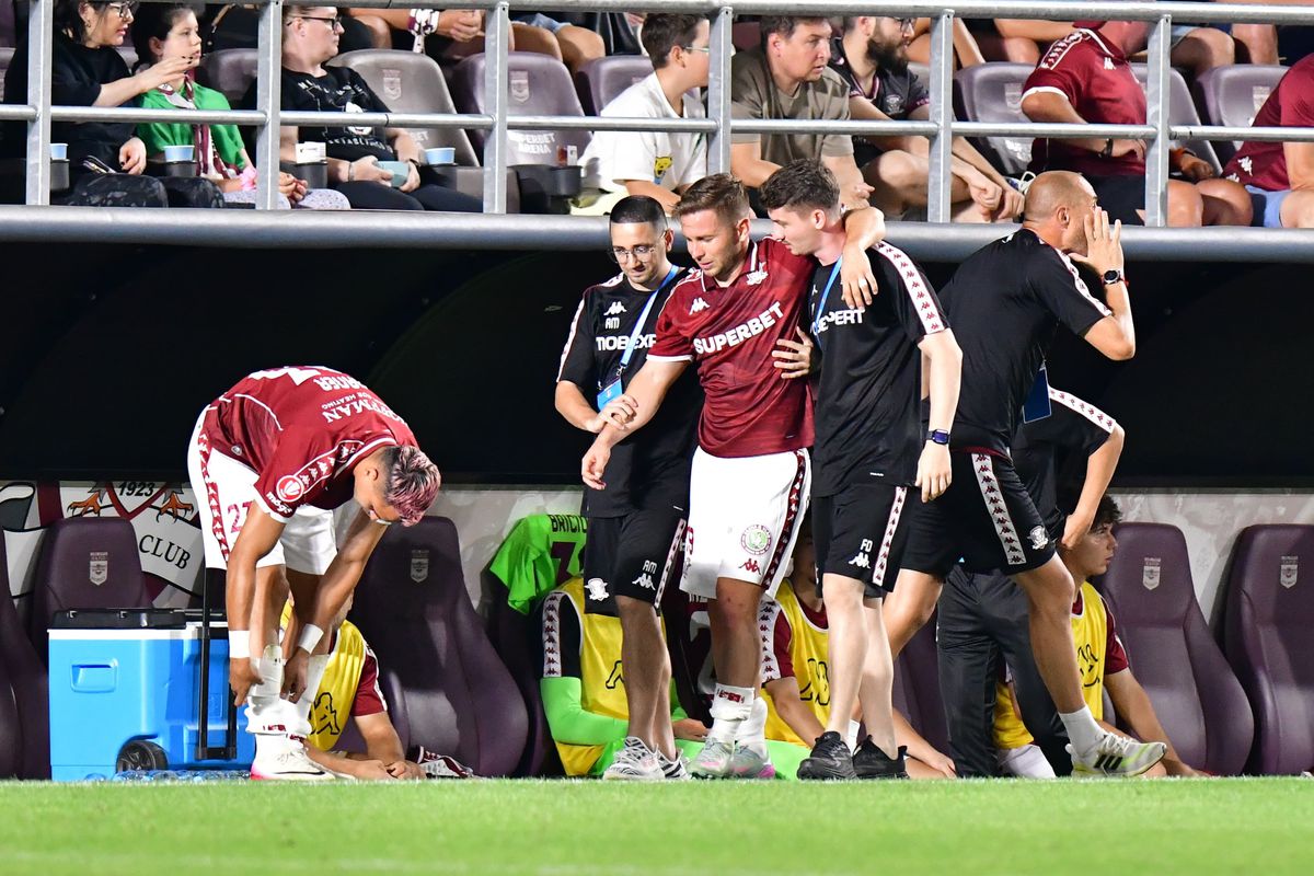 Terrible misfortune for the captain of the Rapid! Left the ground on ...