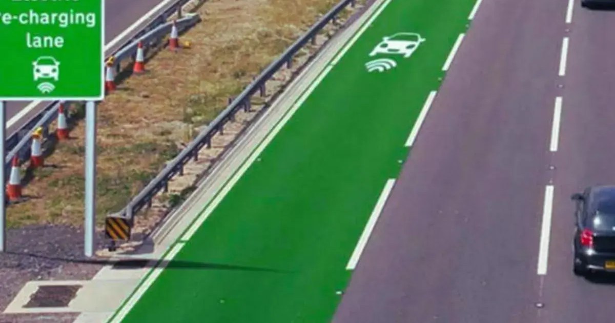 E-Road near Paris. The world's first highway with wireless charging for ...