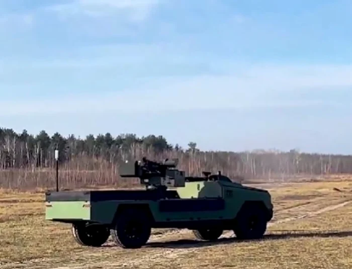 Ukraine has successfully tested a new land-based drone capable of ...